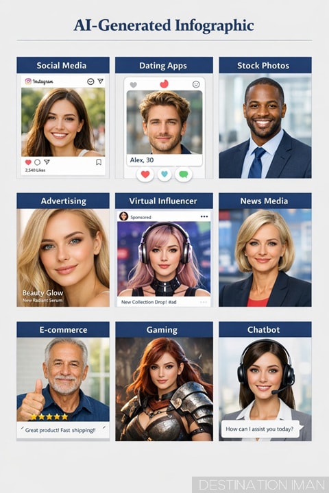 AI Beauty and the Rise of Synthetic Faces | Destination Iman