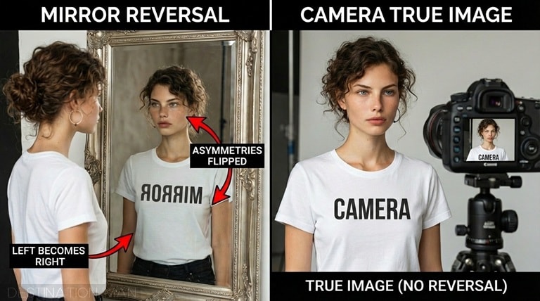 Mirror vs Camera Perception: The Psychology Explained | Destination Iman